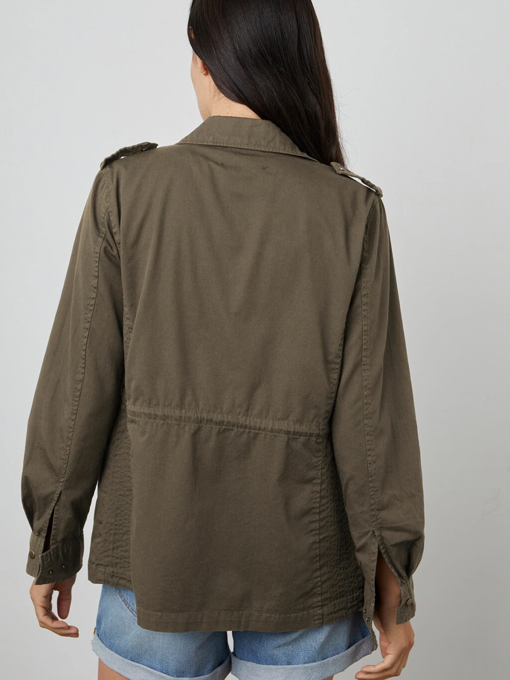 Velvet : Ruby Cotton Twill Jacket