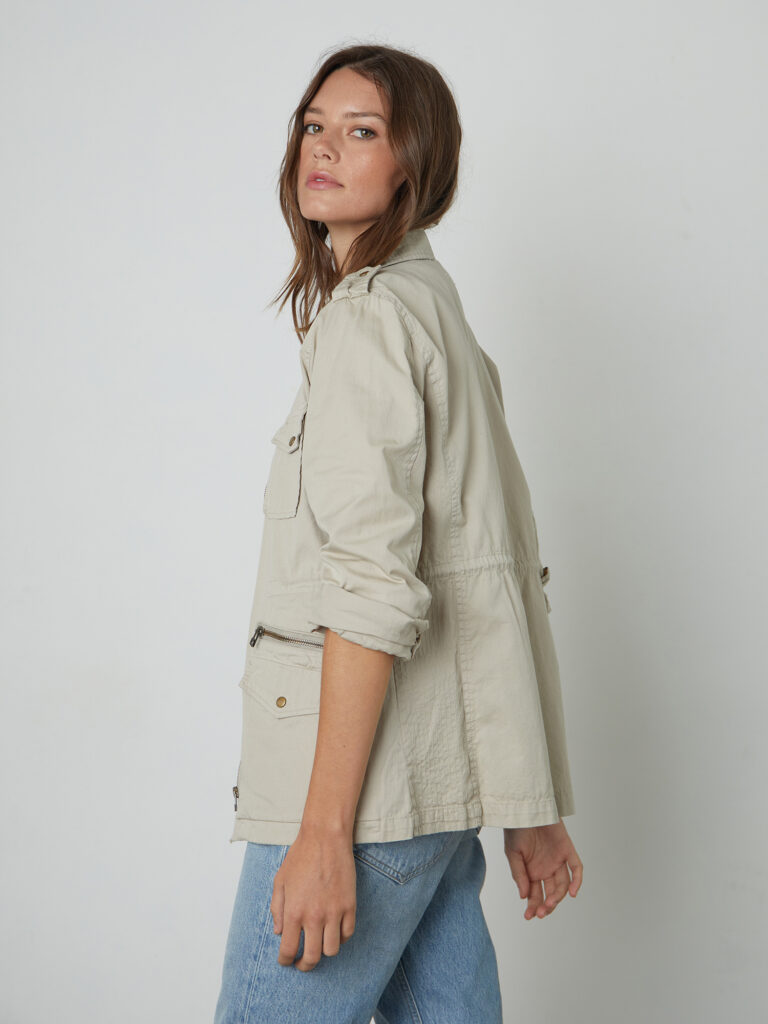Ruby Cotton Twill Jacket – STYLEFAV