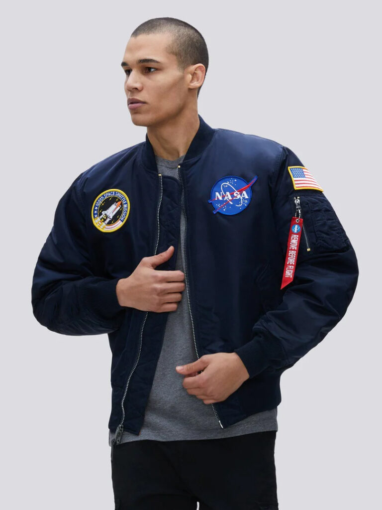 NASA MA-1 Bomber Flight Jacket | Alpha Industries | STYLEFAV